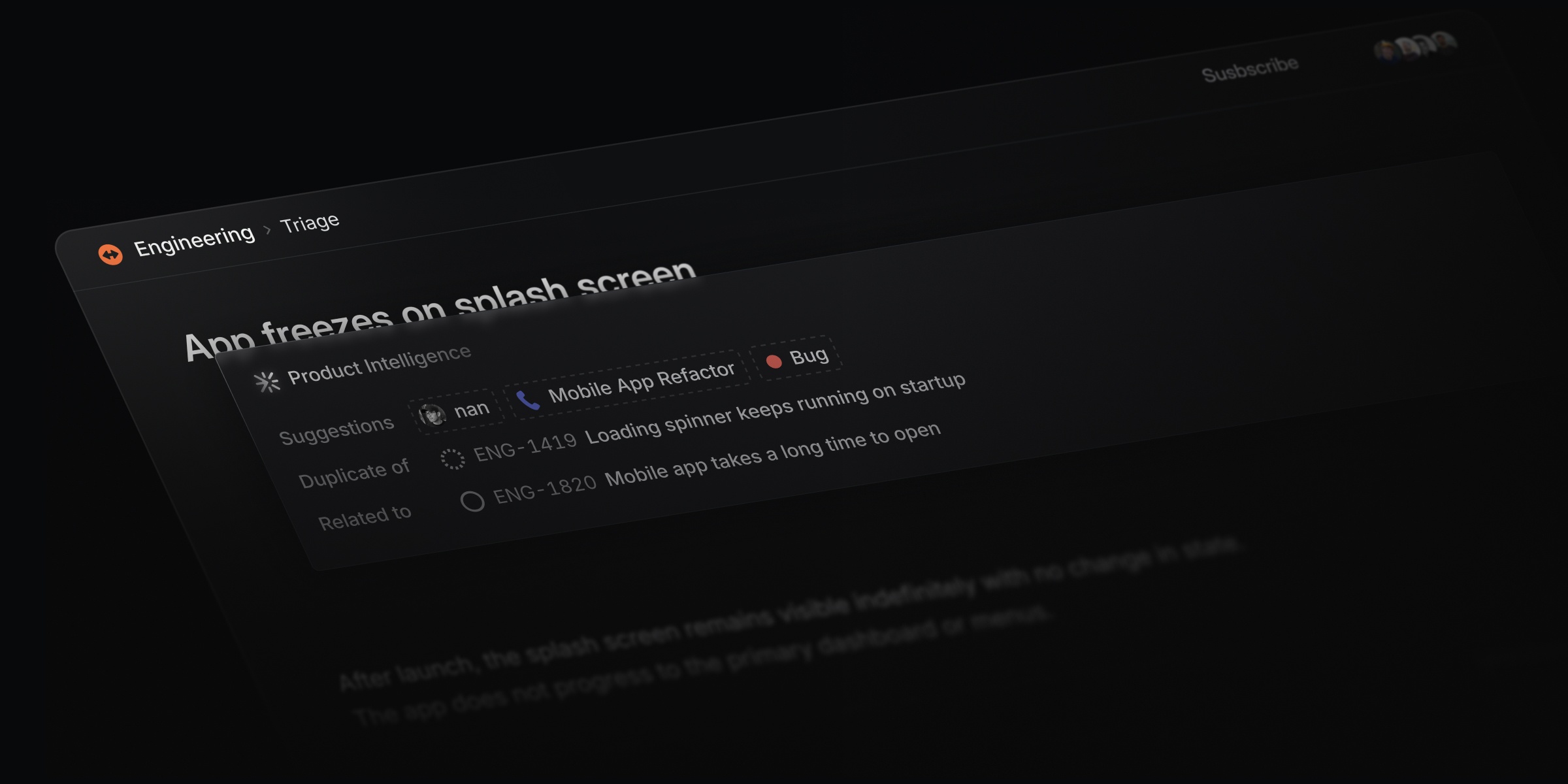 Product Intelligence (Technology Preview) – Changelog